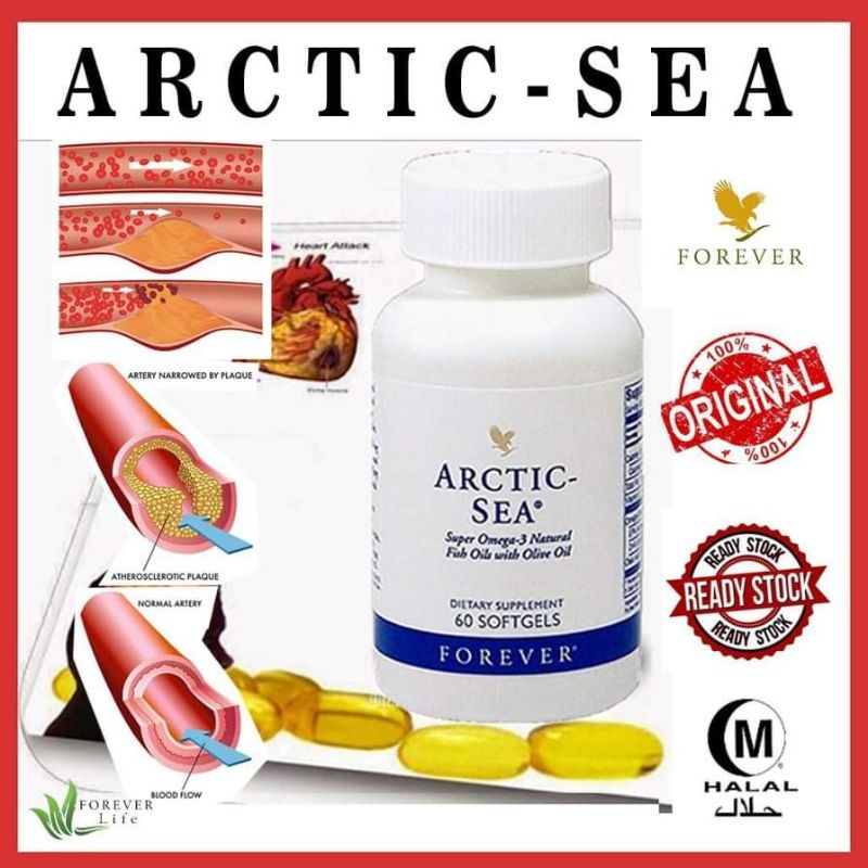 Forever Living Products Arctic Sea 100% original omega 3 fish oil ...