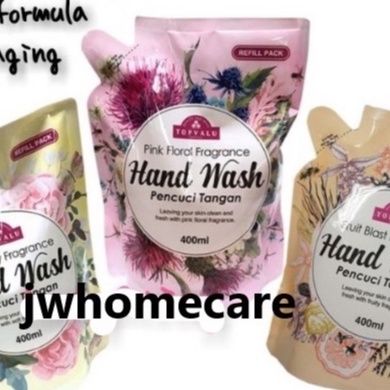 🔥🇲🇾 Stok🔥400ml TOPVALU Hand Wash Refill Pencuci Tangan 洗手液 Jwhomecare pink flora fruit blast ...