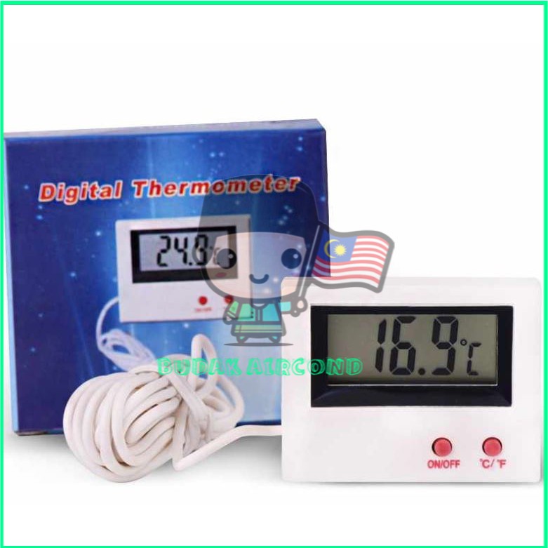 LCD Electronic Thermometer Digital Temperature Meter for Freezer ...