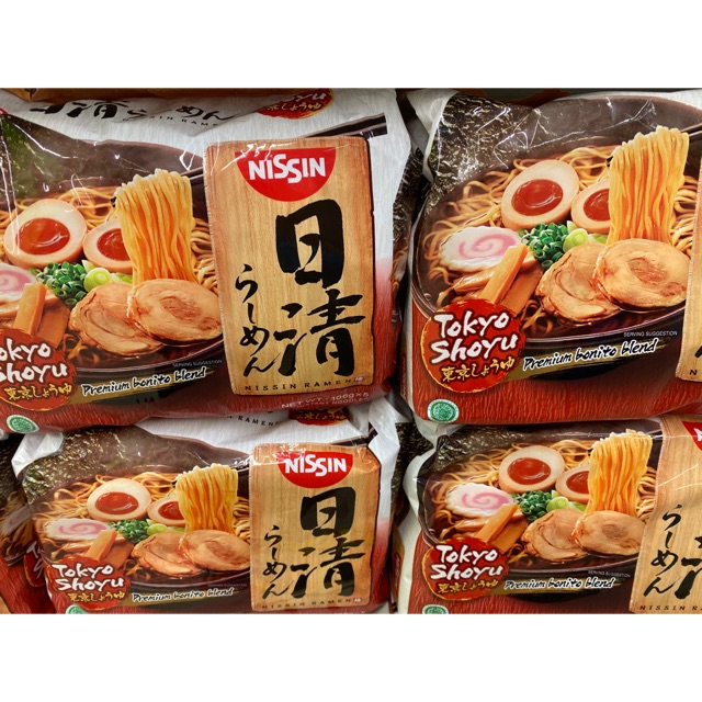 Nissin Japanese Ramen Tokyo Shoyu (106g X 5’s) | Shopee Malaysia