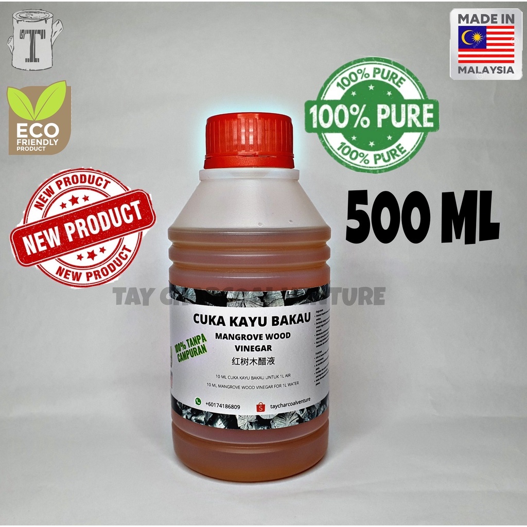 100% MANGROVE WOOD VINEGAR / CUKA KAYU BAKAU / 红树木醋液 | Shopee Malaysia