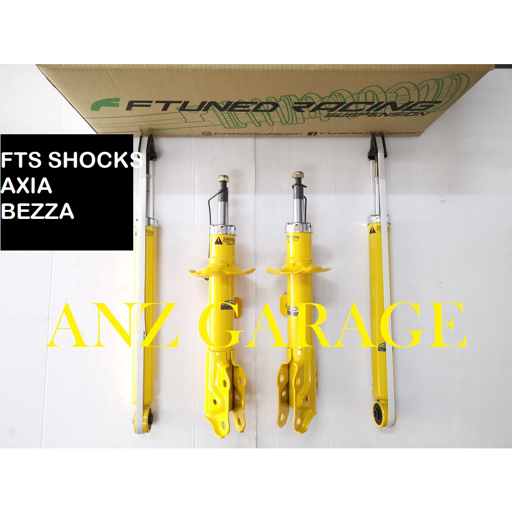 PERODUA AXIA BEZZA FTUNED SPORT ABSORBER FRONT REAR - FTS SHOCKS ...