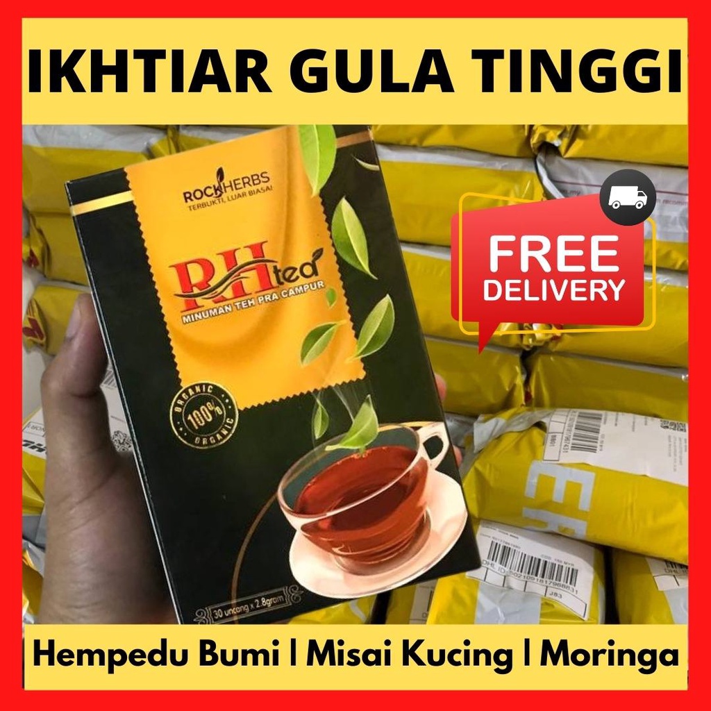 [FREE POSTAGE] RH TEA, Teh Hempedu Bumi. Bantu Stabilkan Masalah Gula ...