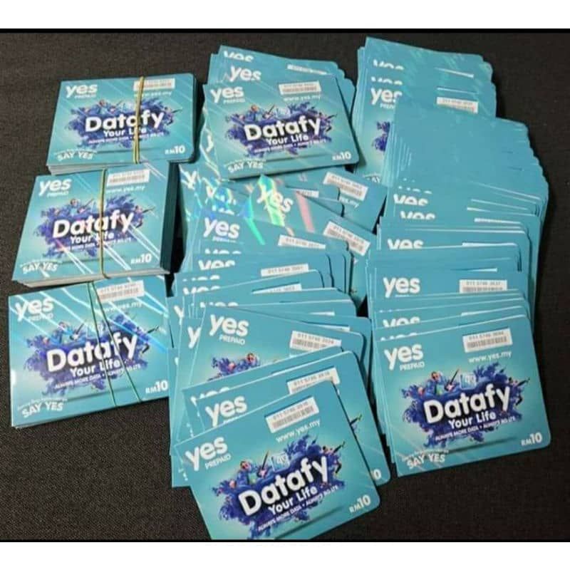 SIM KAD YES UNLIMITED INTERNET | Shopee Malaysia