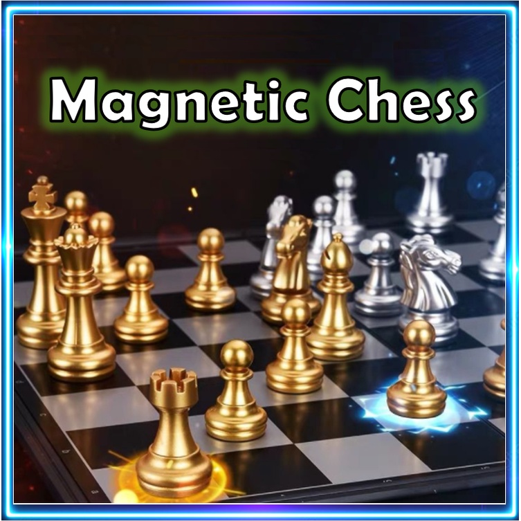 Magnetic Chess International Chess Folding Travel Chess Set Board Game ...