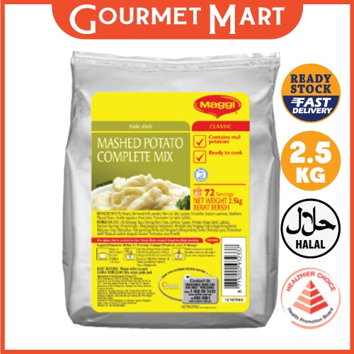 MAGGI MASHED POTATO COMPLETE MIX 2.5KG | Shopee Malaysia