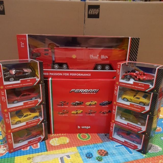 [ACMK] Bburago Shell Ferrari Collection 2019 | Shopee Malaysia
