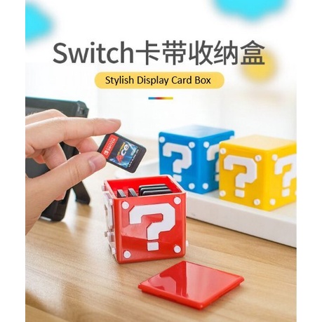 Nintendo Switch Mario Game Card Storage Box Case | Shopee Malaysia