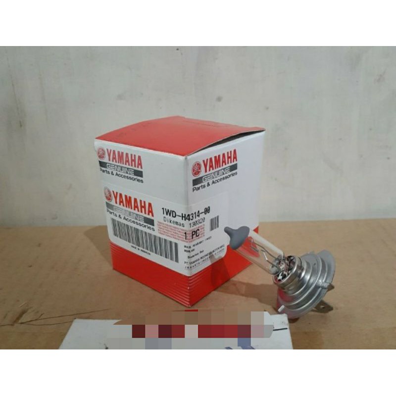 Bulb (12V-55W) HEADLIGHT R 25 HEADLIGHT BULB R25 R 25 ORI YAMAHA (1PC ...