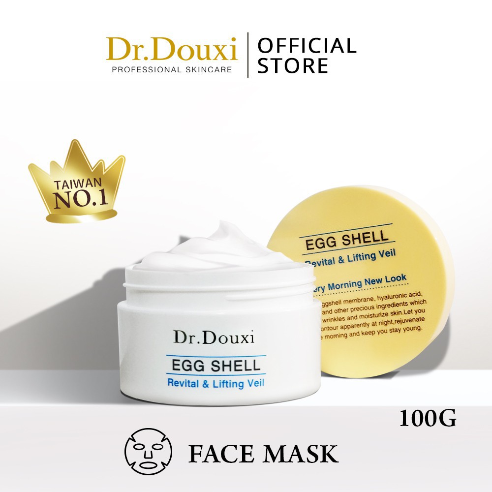 Dr.Douxi Facial Mask Eggshell Revital & Lifting Veil Mask Anti Aging (20g/100g) | Shopee Malaysia