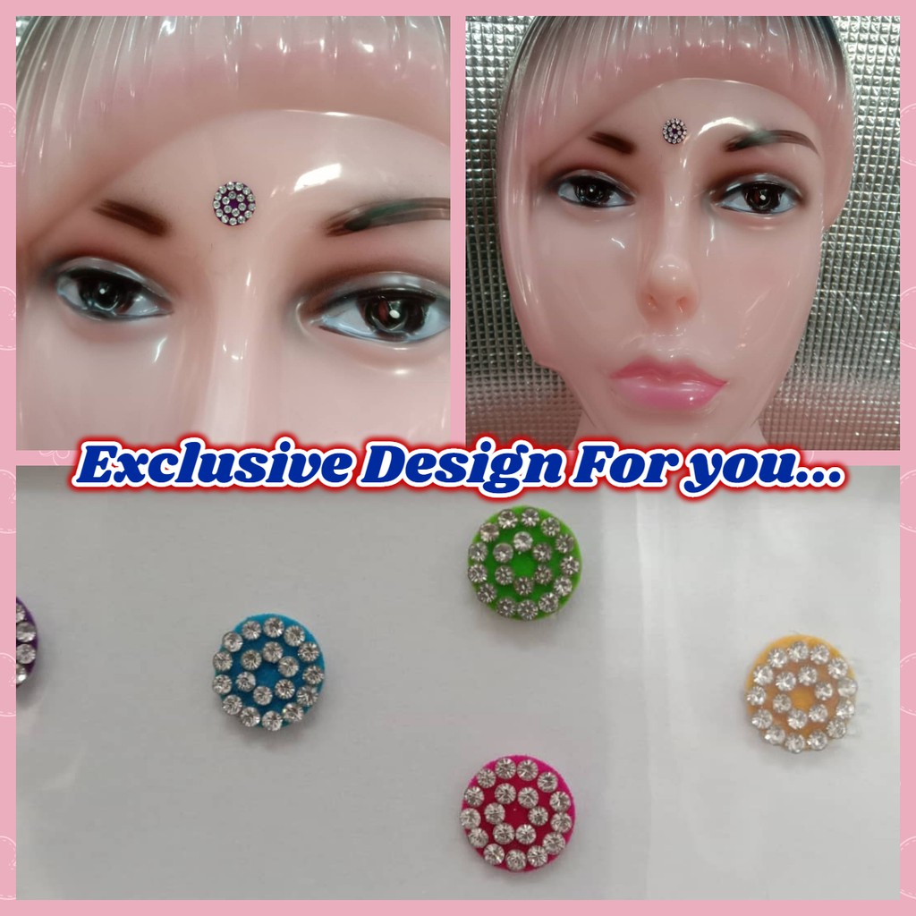 Ready Stock Bindi / Indian Bindi / Sticker Fashion Bindi / Indian ...