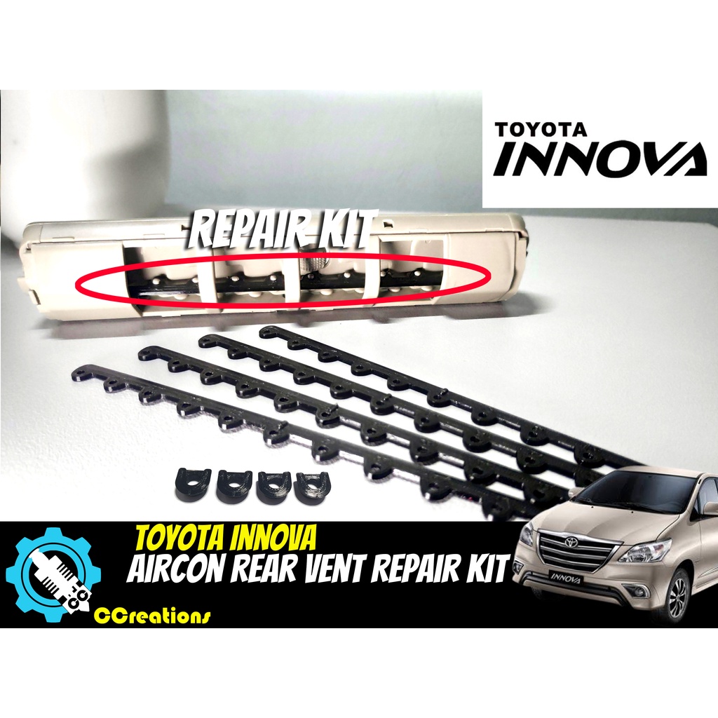 TOYOTA INNOVA 2005-2015 CAR CEILING AIRCON VENT REPAIR KIT ONLY ...