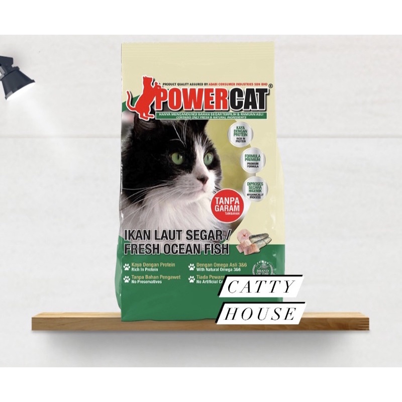 Power Cat Fresh Ocean Fish 7KG | Shopee Malaysia