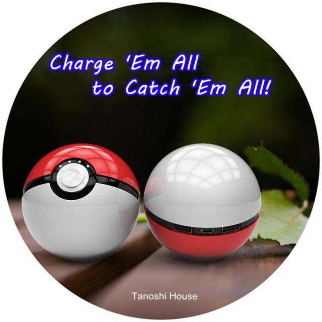 Poke Ball Pokemon Powerbank 12000mAh Dual USB | Shopee Malaysia