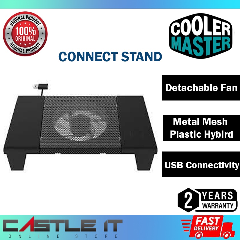 COOLER MASTER CONNECT STAND FOR ROUTER COOLER PAD (CM-MNX-SSRK-12NFK-R1 ...