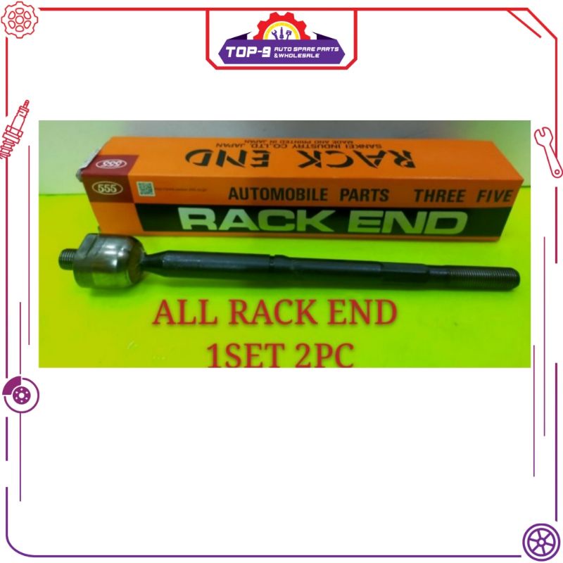 (2pc) 555 Japan Rack End Set SR-I3640 for Toyota Altis ZZE121 Wish ...