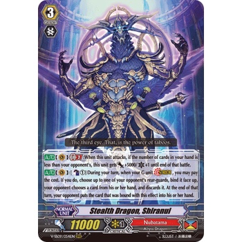 Cardfight Vanguard V-SS09 V-SS09/054EN Stealth Dragon, Shiranui Nubatama RRR (English) | Shopee ...
