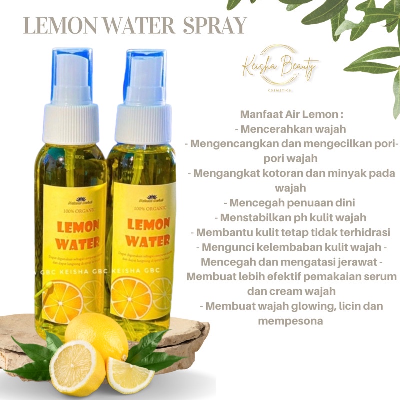 Lemon WATER / LEMON WATER SPRAY / LEMON WATER | Shopee Malaysia