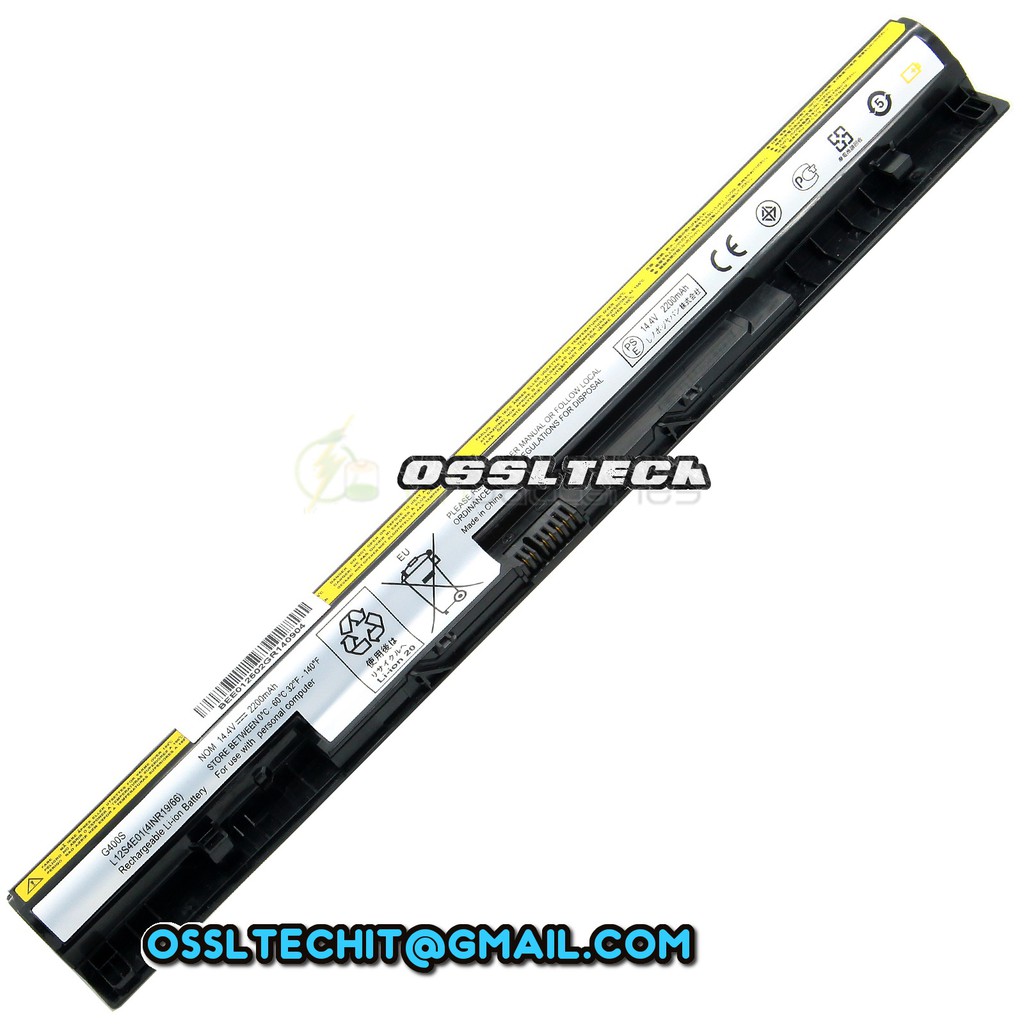Battery Lenovo Ideapad G400s G500s G50-80 S410p S510p Z710 | Shopee ...