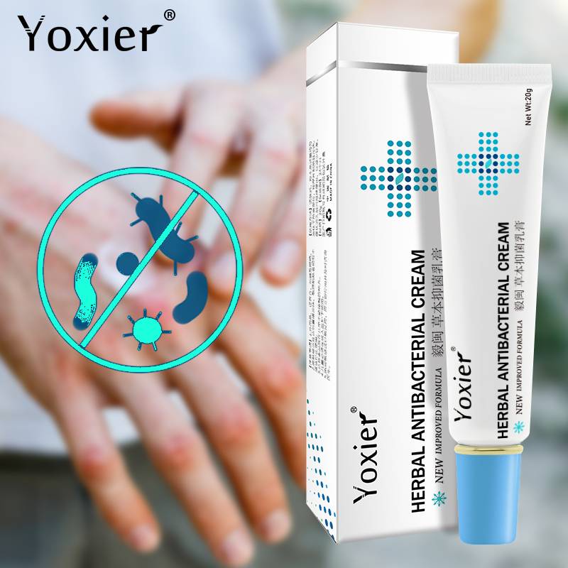 20g Skin External Itching Herbal Antibacterial Cream Psoriasis Cream ...