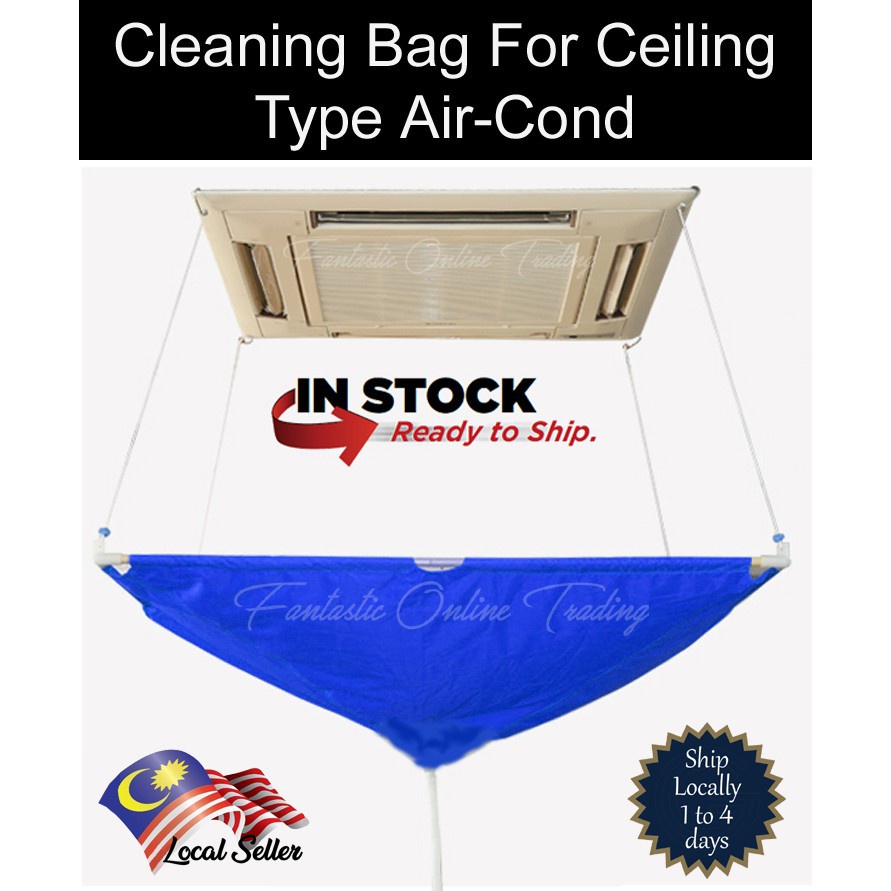 Aircond Cleaning Beg (Ceiling Type Improved Edition ) | Shopee Malaysia