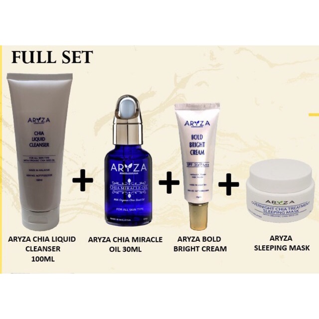 💥 ARYZA SKINCARE COMPLETE SET KEGUNAAN 2 BULAN💥💥READY STOCK💥 | Shopee ...