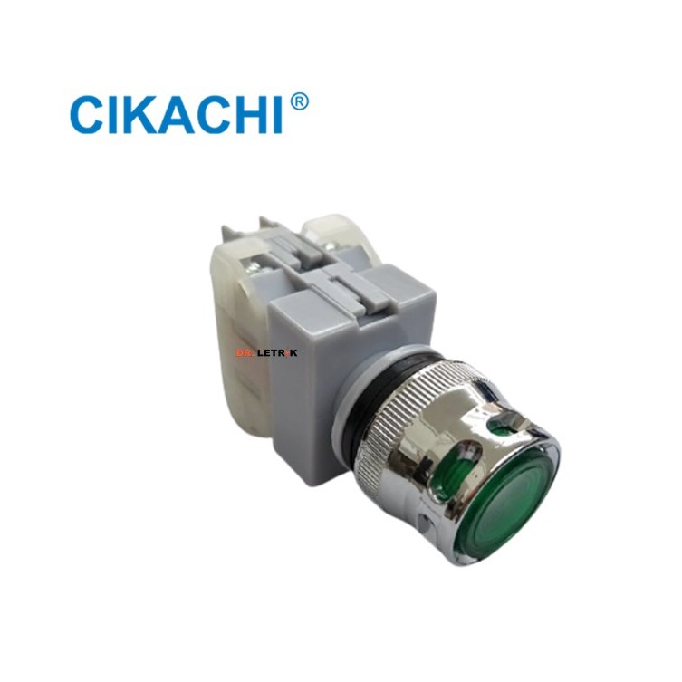 CIKACHI LED PUSH BUTTON SWITCH 22MM MODEL NFPBE | Shopee Malaysia