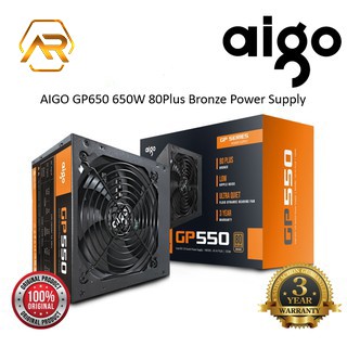 Aigo GP550 W / GP650 W / GP750 W / GS550 W / GS650 W / GS750 W 80Plus ...