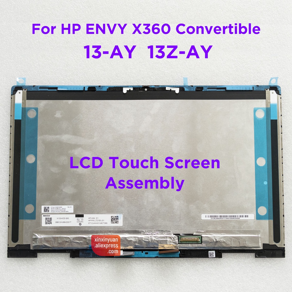 13.3 LCD Touch Screen Digitizer Assembly For HP ENVY X360 13-AY 13Z-AY ...