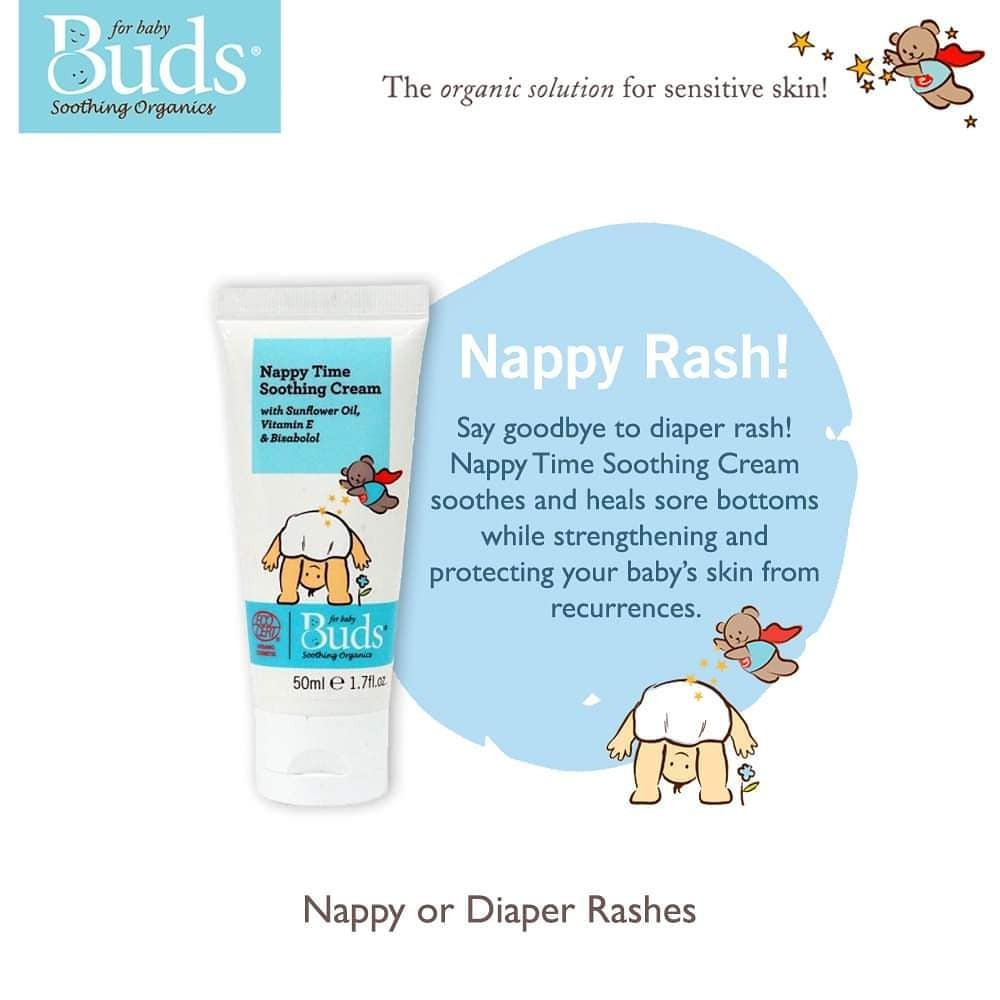 Buds - BSO: Nappy Time Soothing Cream (50ml) (Expiry March2026 ...