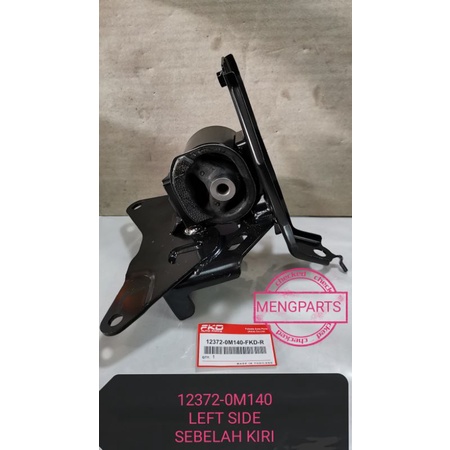 TOYOTA VIOS NCP150 1.5 1NZFE AUTO FKD THAI ENGINE MOUNTING SET / PIECE ...