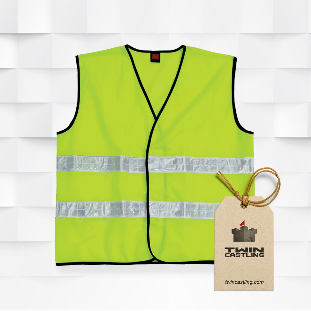 Vest Security Reflector Embroidery - Reflektor Keselamatan Rompi Sulam ...
