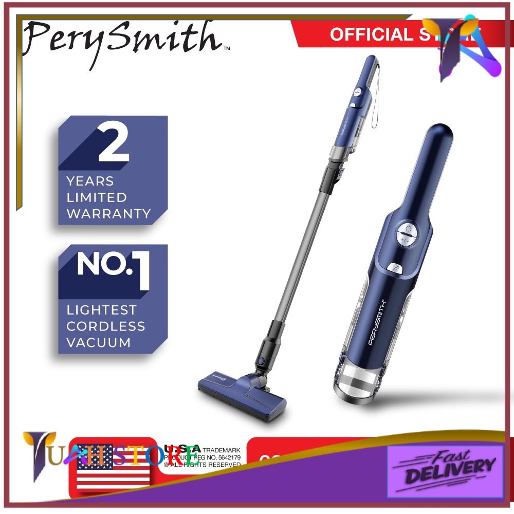 TU1097 - PerySmith Cordless Handheld Vacuum Cleaner Sonic Pro X1 ...