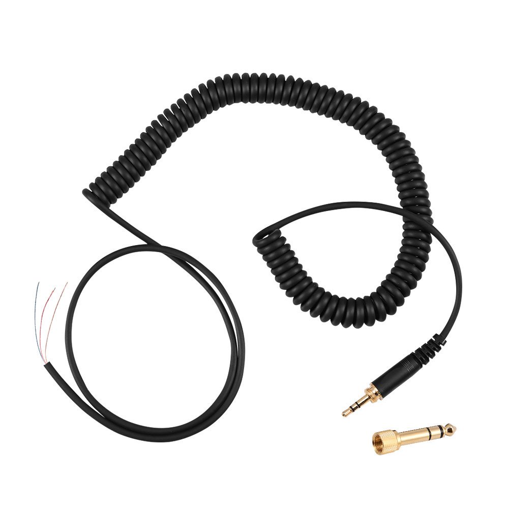 Audio Spring Cable For Beyerdynamic DT770 DT990 Pro Headphone Repair ...