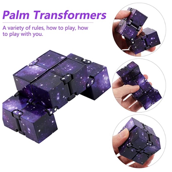 ARDIGI Multi-Shapes Infinity Fidget Cube Stress Relief Fidget Rubik's ...