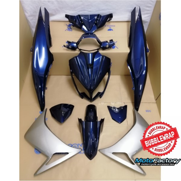 YAMAHA NOUVO LC COVER SET - DARK BLUE (foc battery cover) #READY STOCK ...