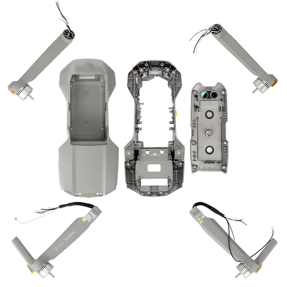 Original DJI Mavic Air 2 Arms Body Shell Middle Frame Bottom Shell ...
