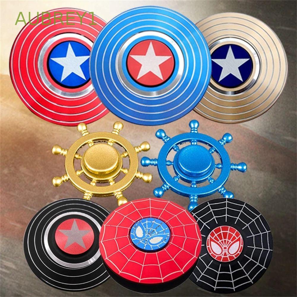AUBREY1 Funny Fidget Spinner Hobbies for Adults American Captain Hand ...