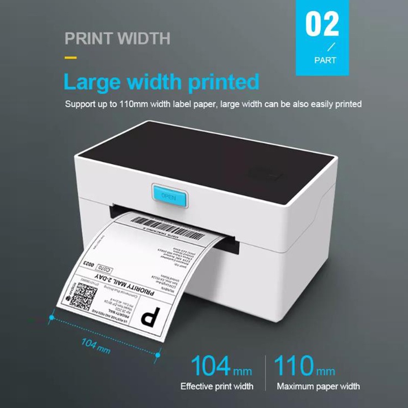 Xprinter Sticker Label Printer A6 Thermal Printer Wireless Waybill ...