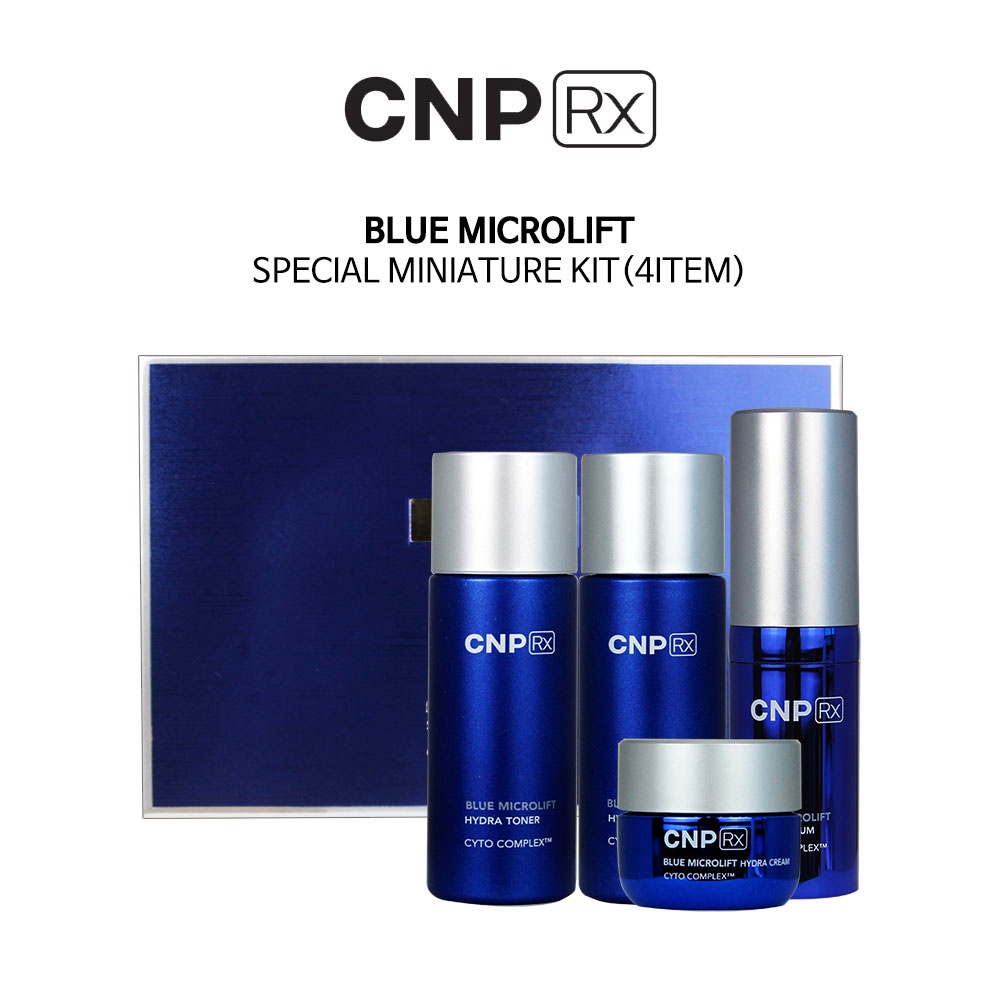 CNP Rx BLUE MICROLIFT SPECIAL MINIATURE KIT (4ITEM) | Shopee Malaysia