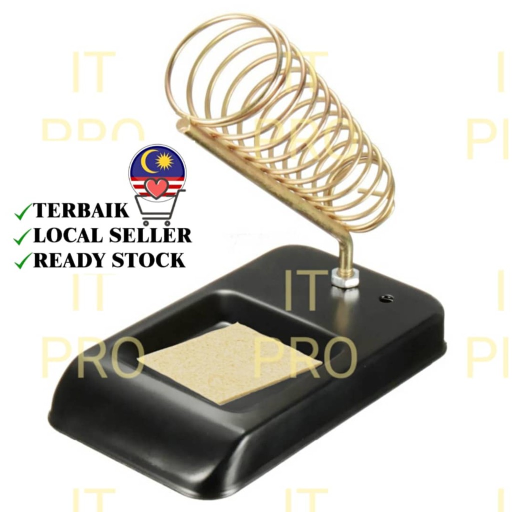 PRO🏠Portable Detachable Metal Base Soldering Iron Gun Holder Support ...
