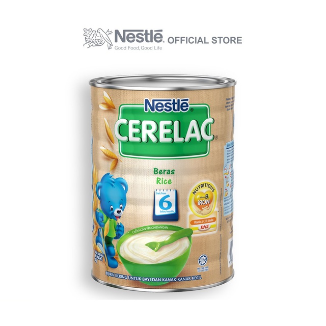 Nestle Cerelac Infant Cereal Tin - Rice (500g) | Shopee Malaysia