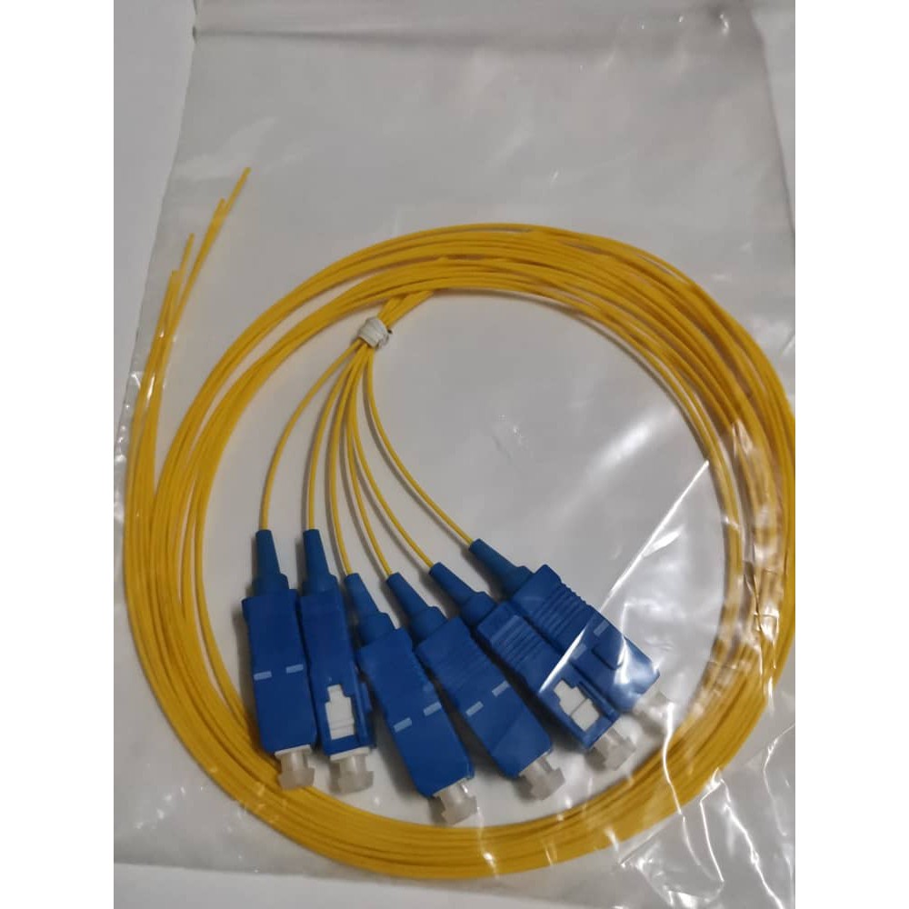 SC Simplex Fiber Optic Cable Single Mode Pigtail - 1.5 meter -50pcs ...