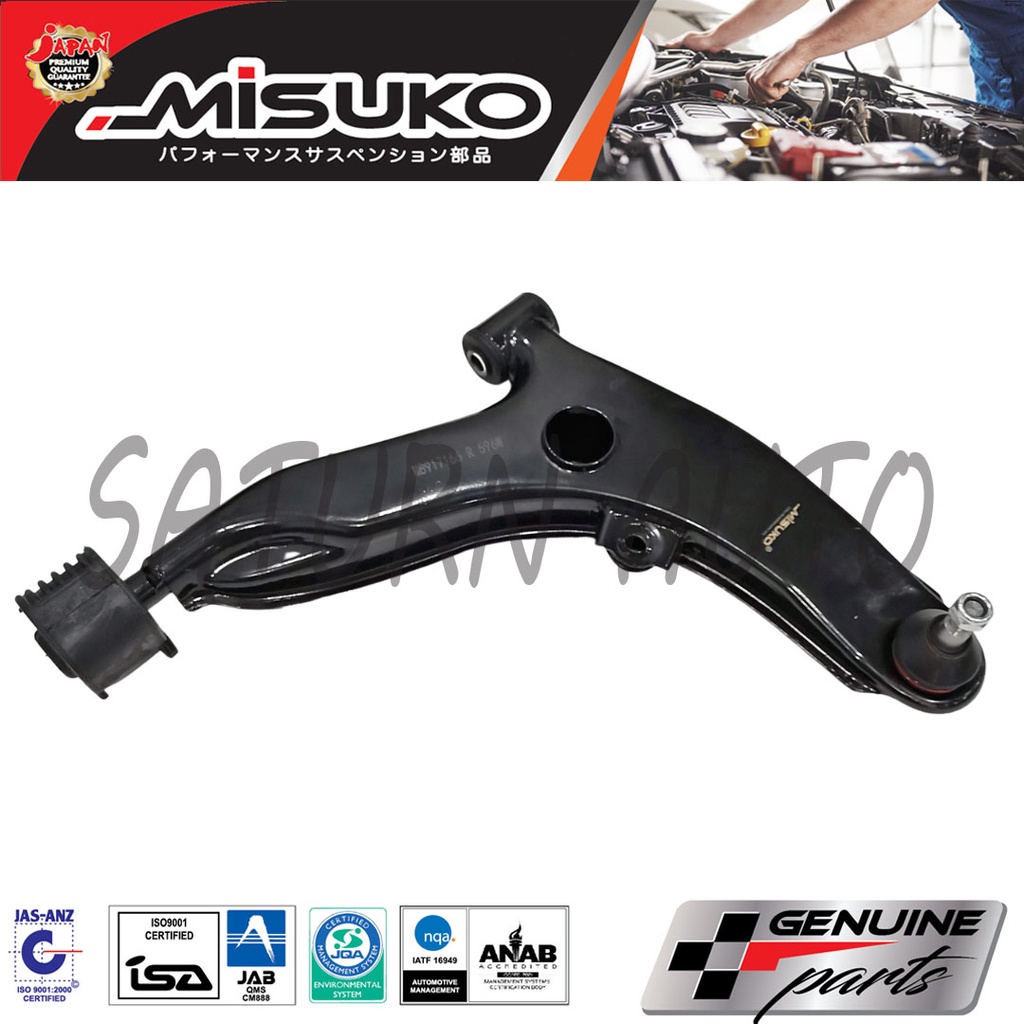 PROTON WIRA,SATRIA FRONT LOWER ARM (RIGHT) BRAND MISUKO | Shopee Malaysia