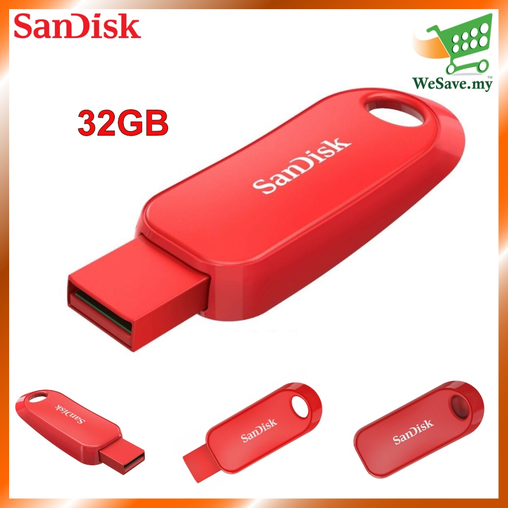 SanDisk Pendrive Cruzer Snap USB 32GB Flash Drive Pendrive/ Flash Drive ...