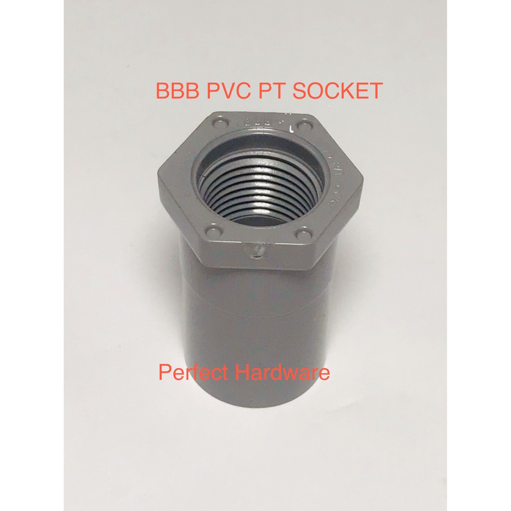BBB PVC PT SOCKET 15MM 1/2" / 20MM 3/4" / 25MM 1" | Shopee Malaysia