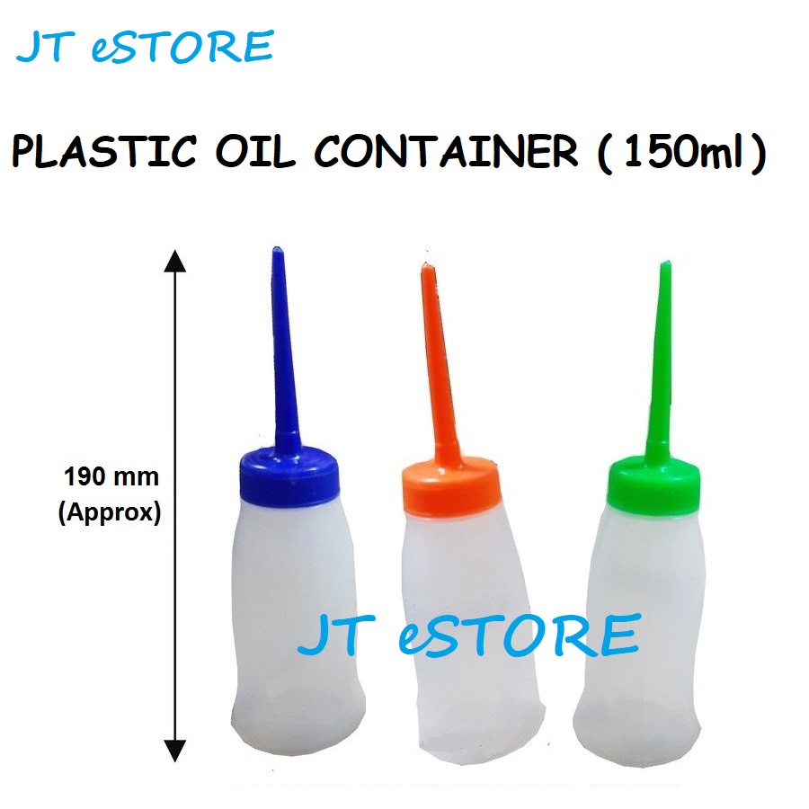 [JT eSTORE] Plastic Oil Container / PVC Oil Can / Bekas Minyak ...