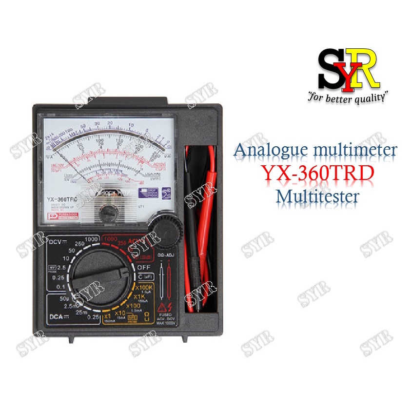 NEW!!!!!! Samwa Analog Multimeter YX-360TRD | Shopee Malaysia