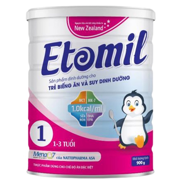 Etomil 1 milk 900g - For anorexic and malnourished children | Shopee ...