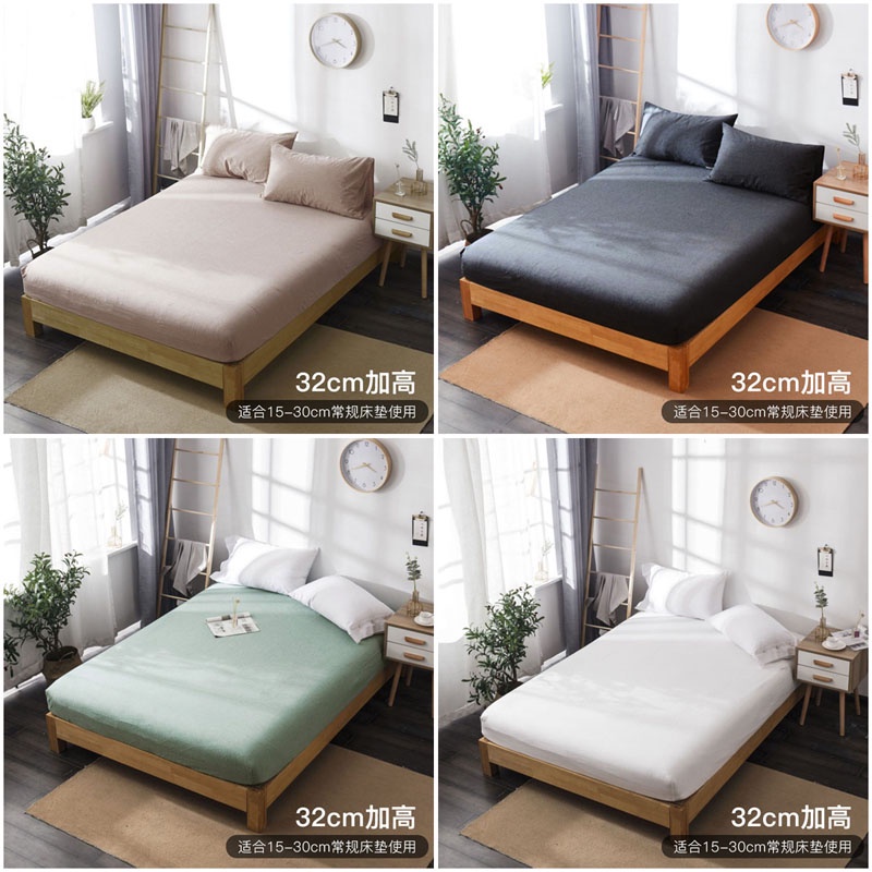 Cadar King Katil Queen Super King Bedsheet Fitted Cadar Height 32cm ...